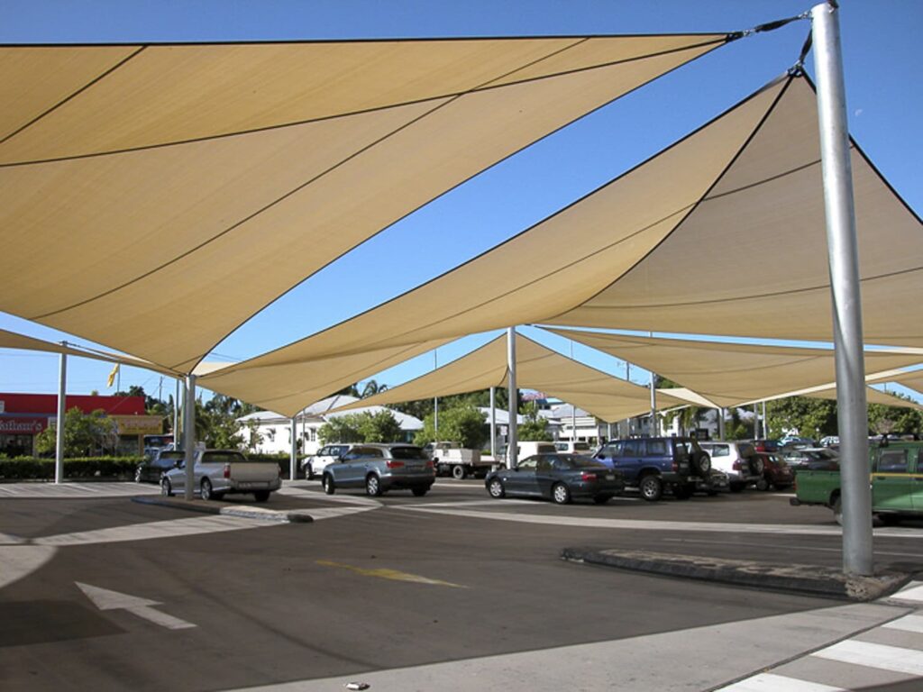 Projects – Commercial Applications – Oasis Tension Structures